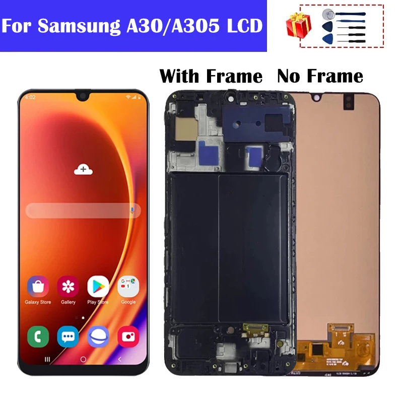 Full-LCD-For-Samsung-Galaxy-A30-LCD-SM-A305FN-DS-A305F-DS-A305-LCD ...