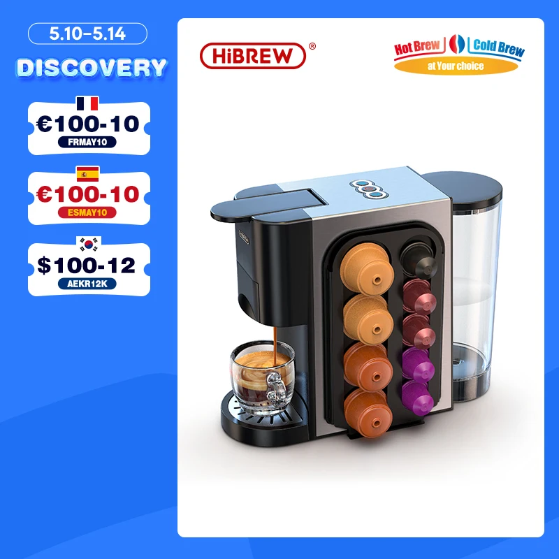 Hibrew Multiple Capsule Coffee Machine 5in1 | Coffee Machine Capsules ...
