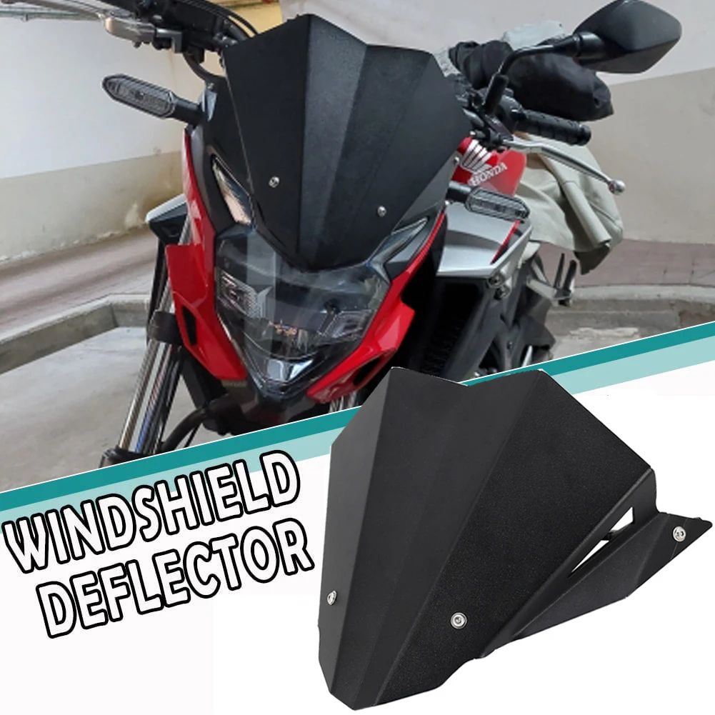 Motorcycle-Accessories-CB500F-Windshield-Aluminum-Windscreen-For-Honda ...