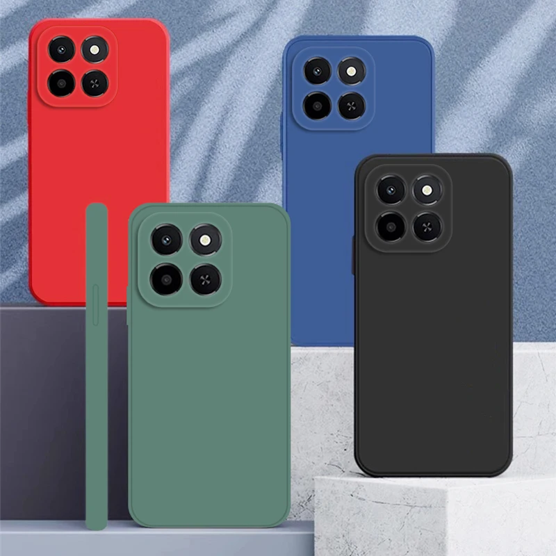 For Honor X6c Case Honor X6c Cover Soft Liquid Silicone Durable Bumper ...