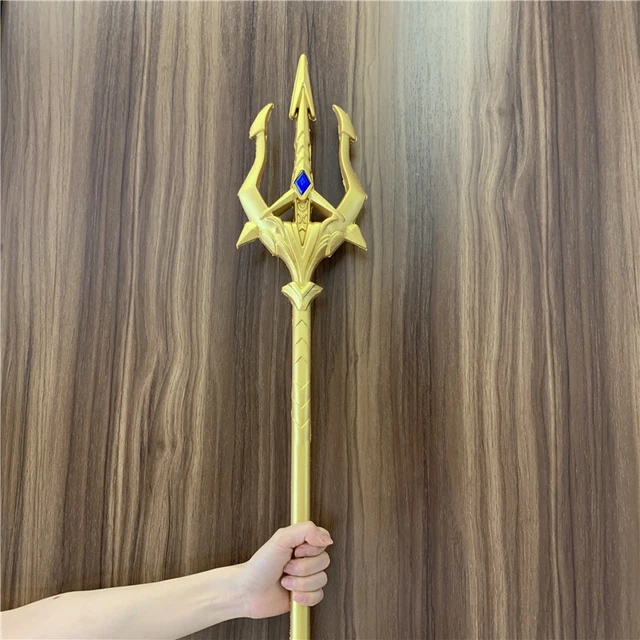 Gold Trident Weapon