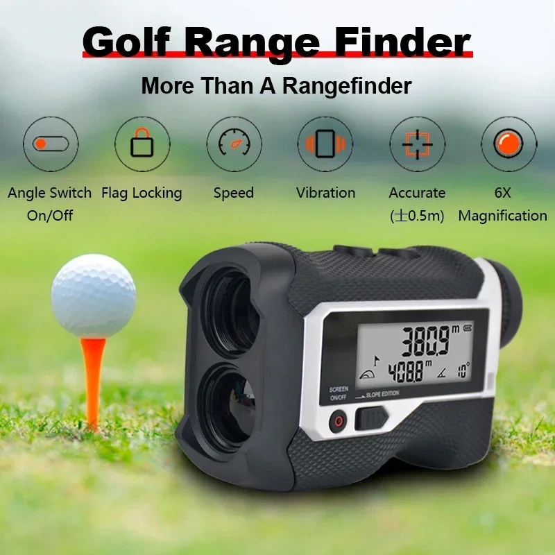 Golf Laser Distance Meter Rangefinder 800M Vibration Double Display ...