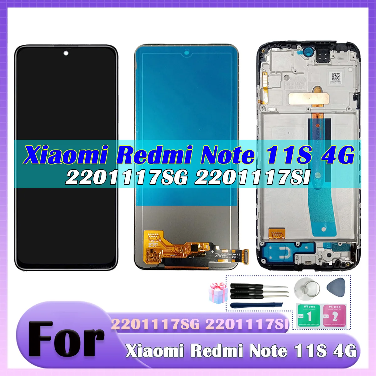 Substitui-o-de-Display-LCD-TFT-para-Redmi-Note-11S-4G-2201117SG ...