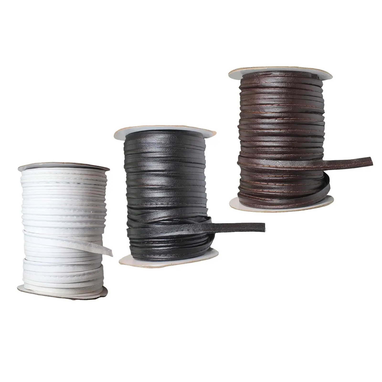 Faux-Leather-Single-Fold-Bias-Tape-50-Yards-Continuous-Bulk-Spool-for ...