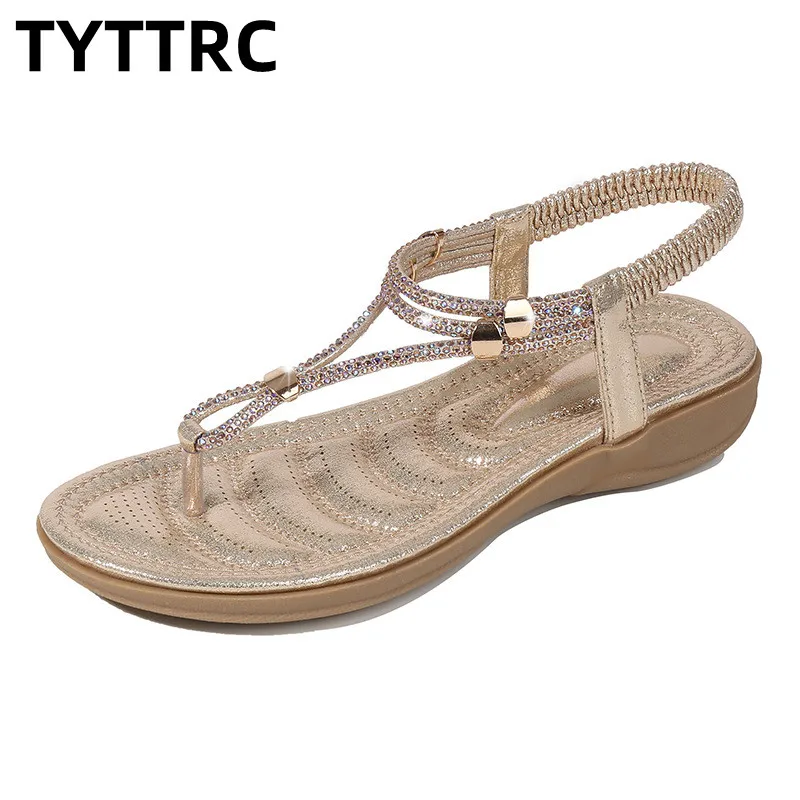 New-Fashion-Bohemia-Women-Sandles-Luxury-Rhinestone-Outdoor-Designer ...