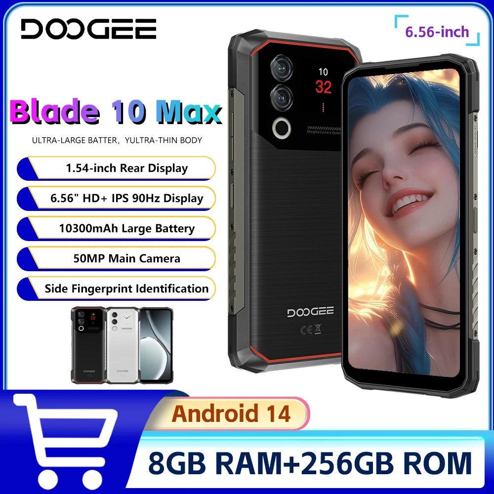 Doogee-blade-10-max-smartphone-robusto-10300mah-bateria-50mp-ai-c-mera ...