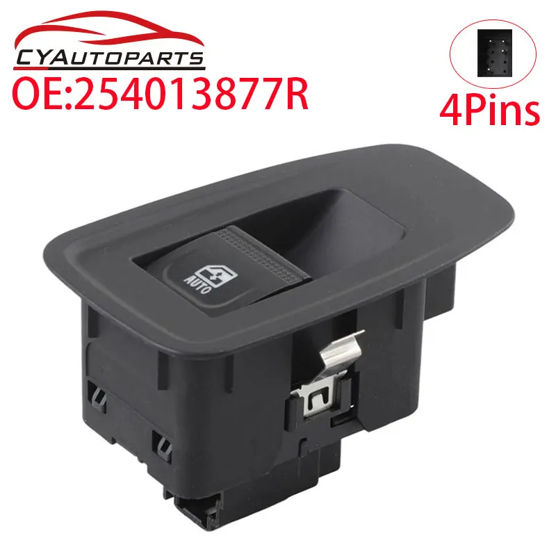 New Power Window Switch Button For Renault Captur II Clio 5 254013877R ...
