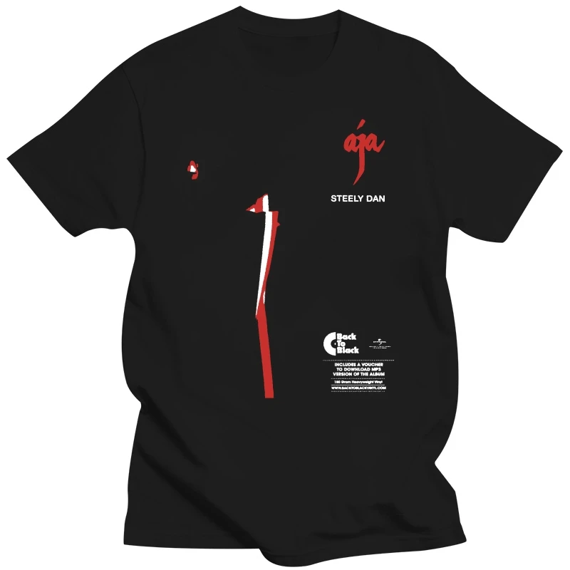 Steely Dan Aja Rock Band Legend Album Cover Men'S Black T Shirt Size S ...