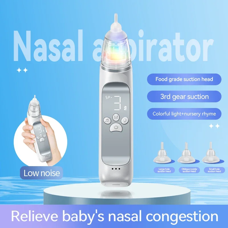 Electric-Nasal-Aspirator-Children-and-Infants-Clean-Snot-Booger-Nasal ...