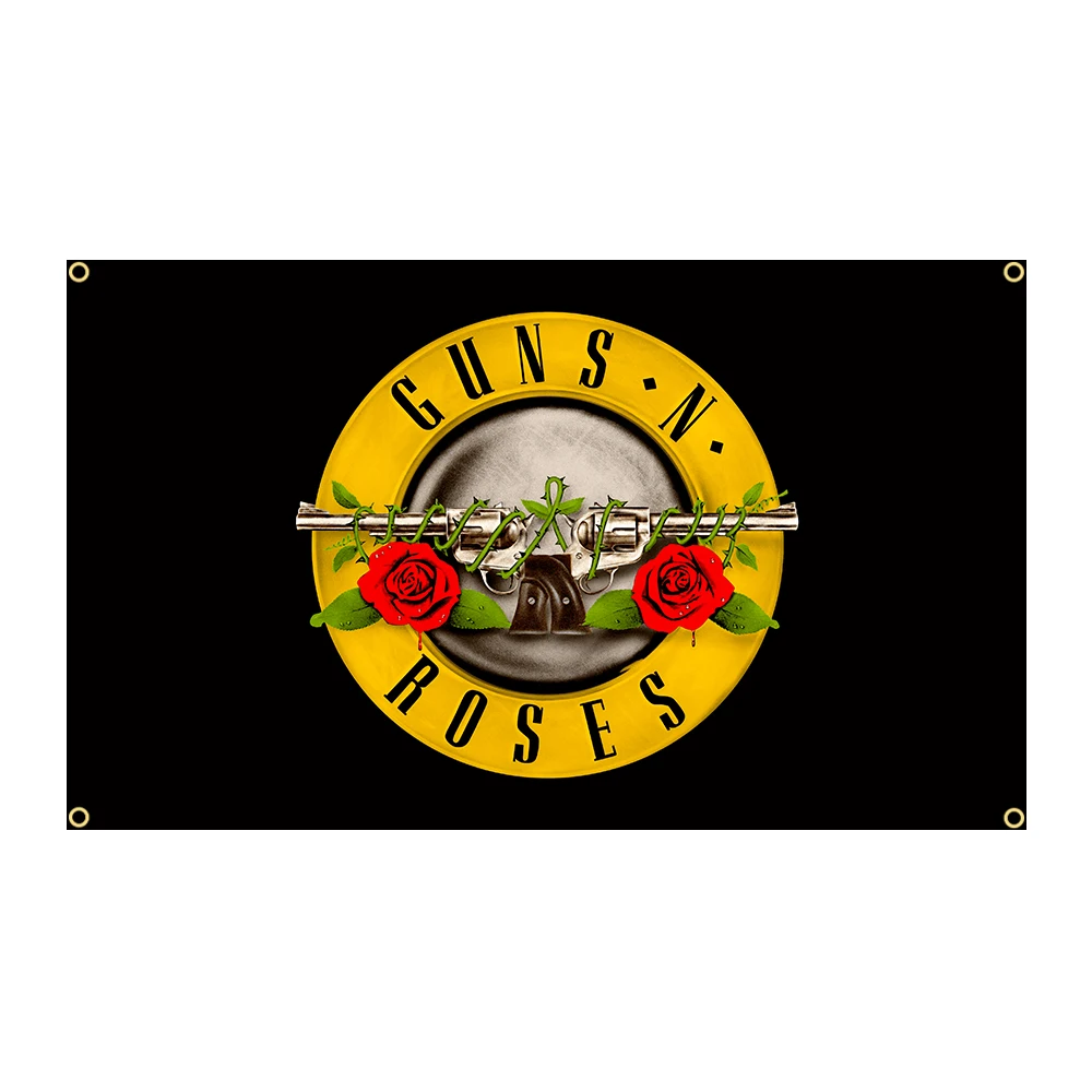 Guns Roses Decorations | Guns N Roses Decoration | Flags Banners Rock ...