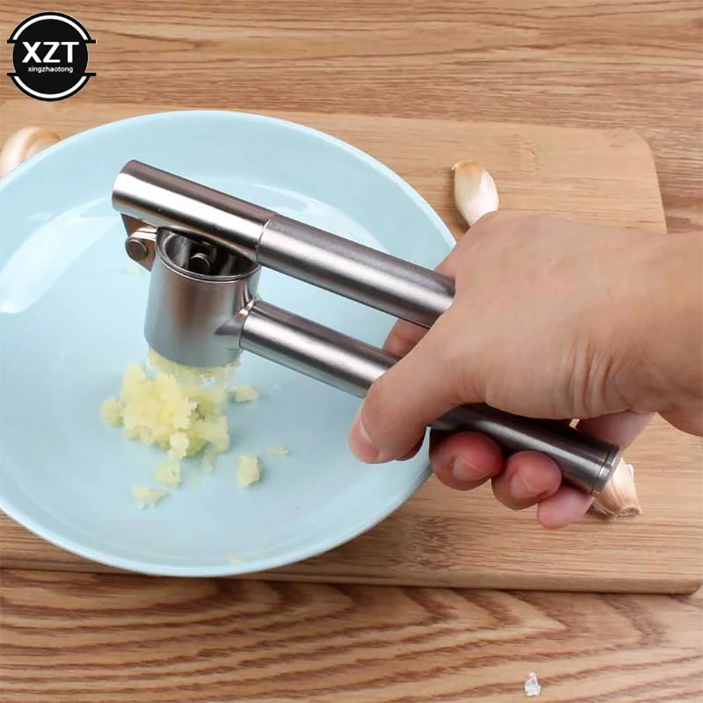 Household-Garlic-Press-304-Stainless-Steel-Hand-pressed-Ginger-Press ...