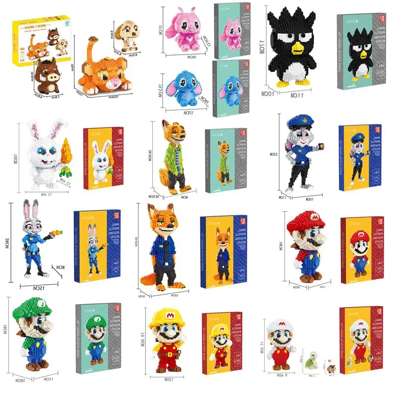 Disney-Animation-Creative-Building-Blocks-Sewing-Rabbit-Cartoon ...