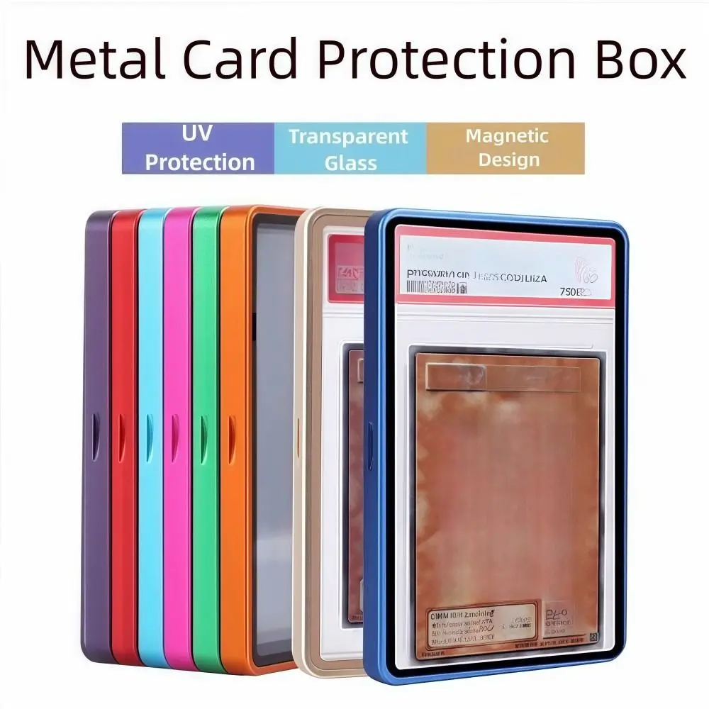 Aluminium Frame BGS 35PT Graded Cards Protector Transparent Double ...