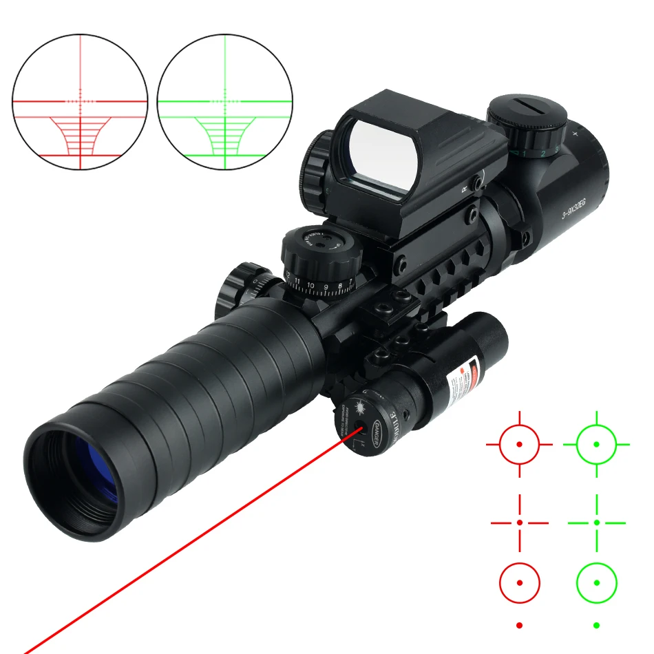 SYQT-4-in-1-Scope-3-9x32-Combo-Functional-Rangefinder-Tactical-Scope ...