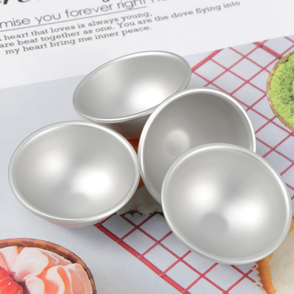 4PCS-Aluminum-Hemisphere-Pans-Half-Ball-Sphere-Bath-Bomb-Molds-DIY-Cake ...