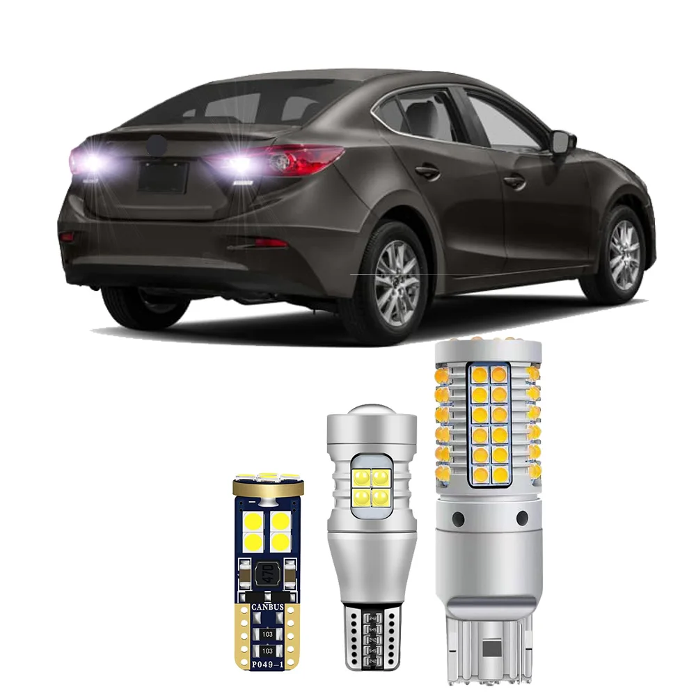For Mazda 3 sedan 2014 2015 2016 2017 2018 LED Bulbs Rear Exterior Turn ...