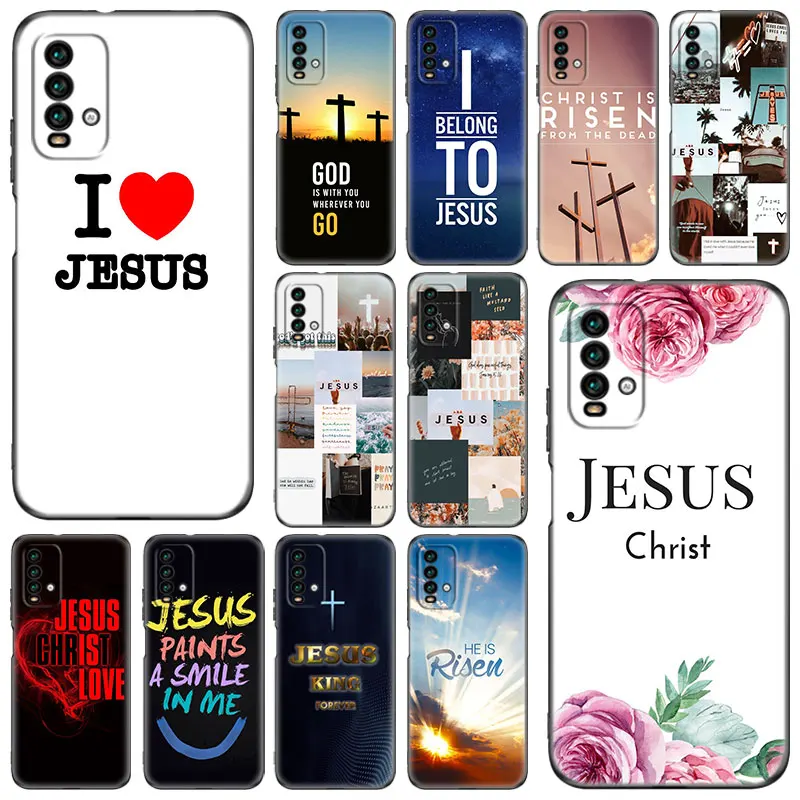 Bible Jesus Christ Christian Silicone Phone Case For Xiaomi Redmi Note ...