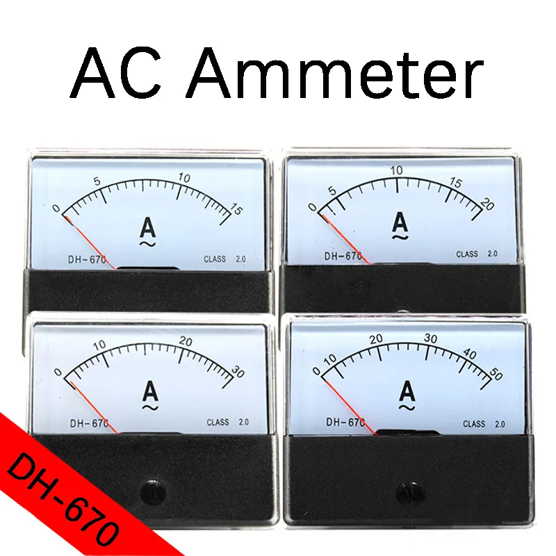 Analog Ammeter Panel | Amp Current Meter | Panel Ammeter 1a | 10a ...