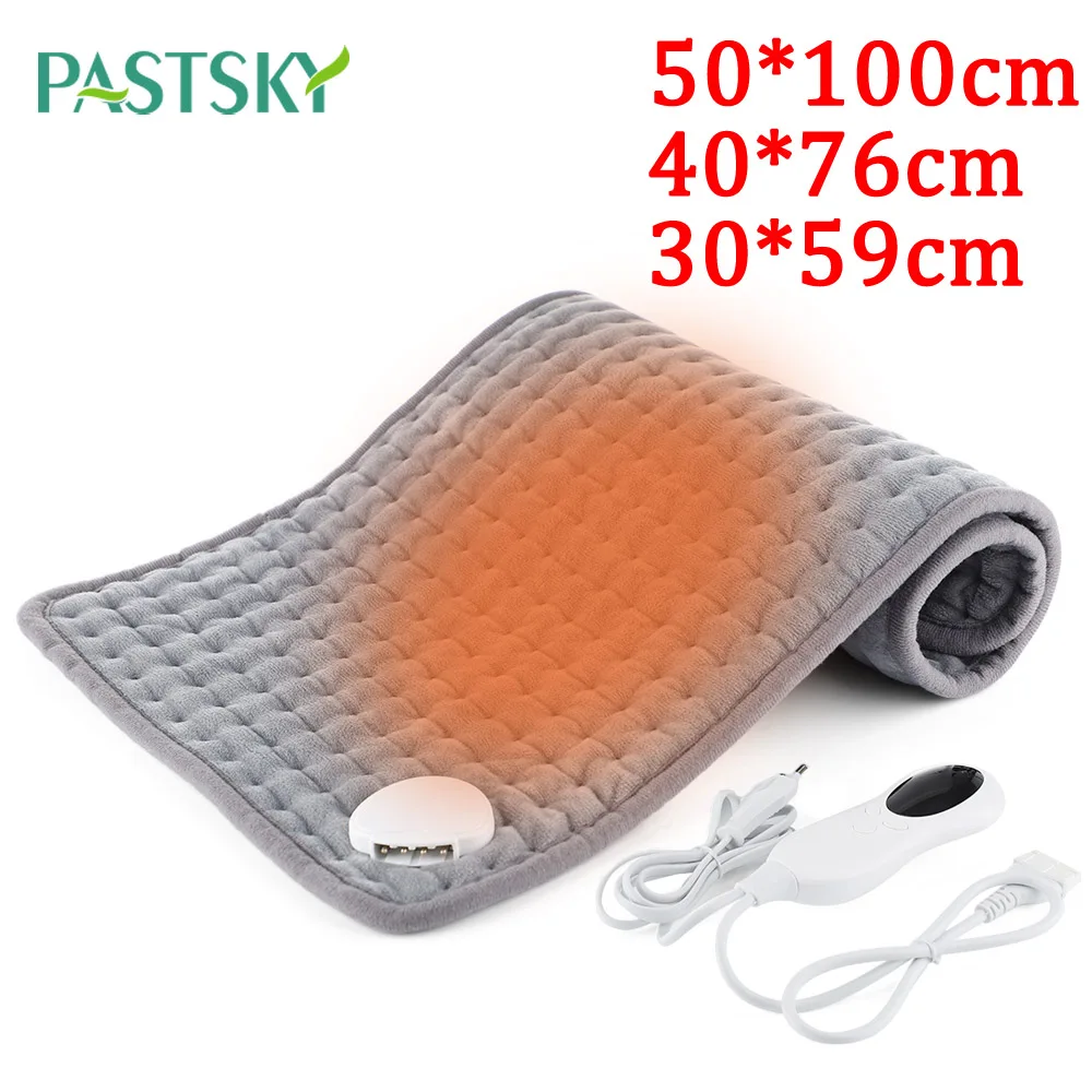 Microplush-Electric-Heating-Therapy-Pad-Winter-Warmer-Washable-Blanket ...