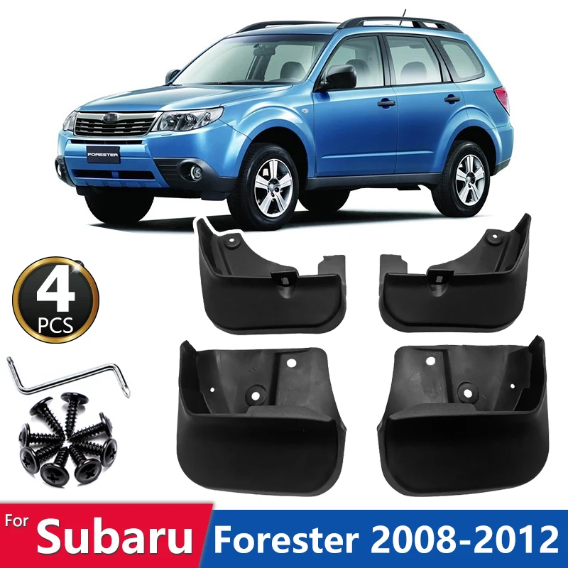 Mud-Flaps-For-Subaru-Forester-2008-2009-2010-2011-2012-Mudguards-Splash ...