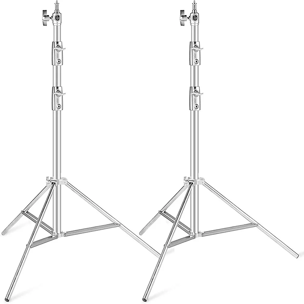 Selens-Stainless-Steel-Trip-Stand-Heavy-Duty-Luz-Stand-Photo-Studio ...