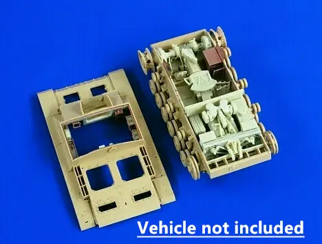 35053# 1/35 Resin Model Tank Interior Detail set for Stug.III Unpainted ...