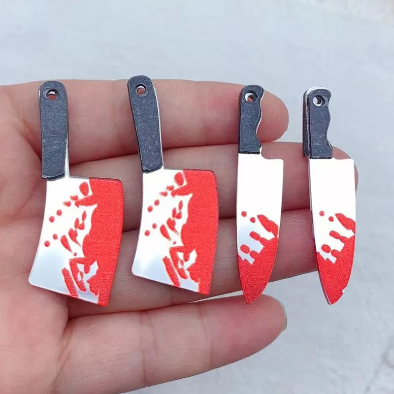 10pcs-pack-Halloween-Blood-Knife-Arcylic-Charms-Pendant-for-DIY-Earring ...