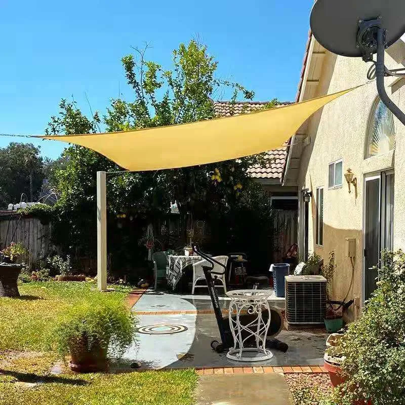 DZKENAZI 2x3 M Waterproof Outdoor Awning Rectangle Sun Shade Sail ...