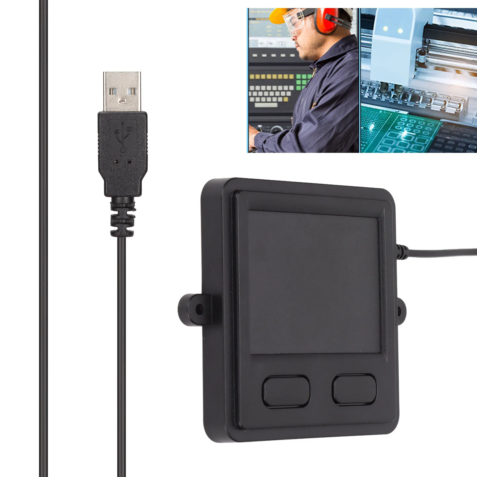 Portable-Trackpad-Trackpad-USB-Wired-Embedded-Compact-Size-2-Buttons ...