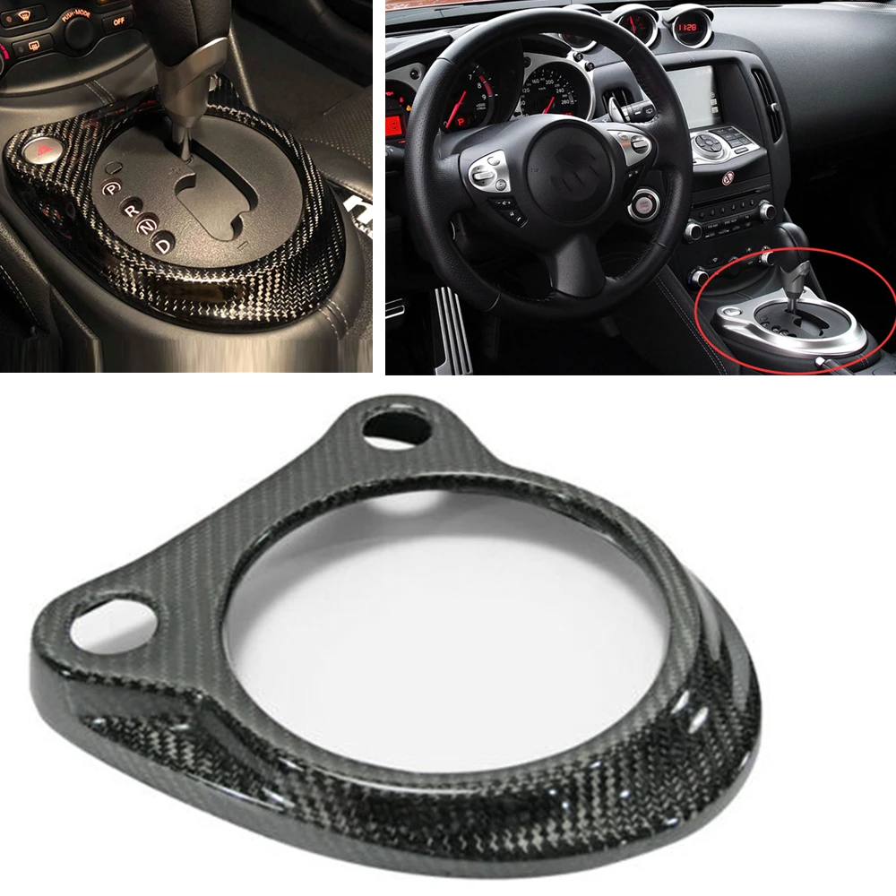 Center Console Gear Shift Box Panel Cover Trim For Nissan 370Z Z34 2009 ...
