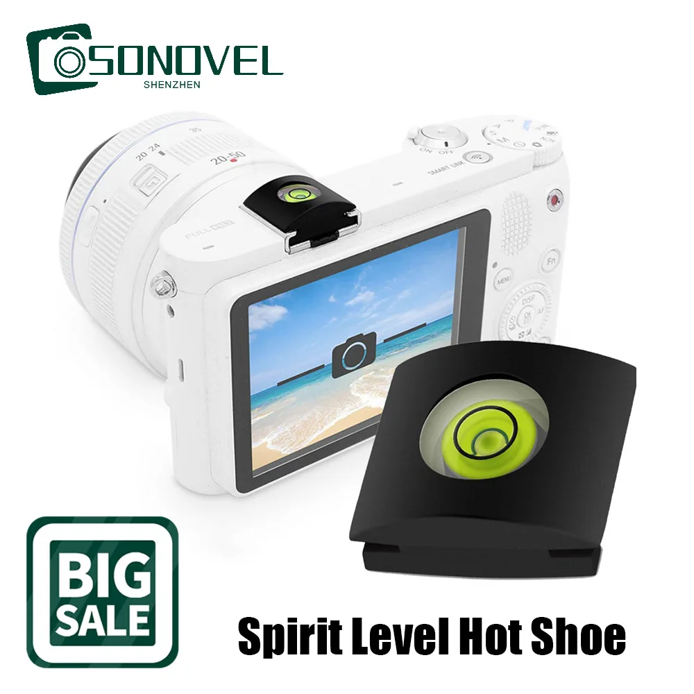 Flash-Spirit-Level-Hot-Shoe-Protector-Cover-for-Nikon-Canon-EOS-M-M2-M3 ...
