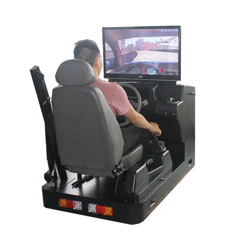 Real-car-simulator-learning-driving-simulator-single-screen-driving ...