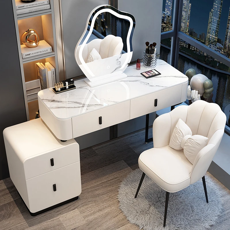 Nordic-Luxury-Dressing-Table-Classic-Vintage-Simple-Storage-Vanity-Desk ...