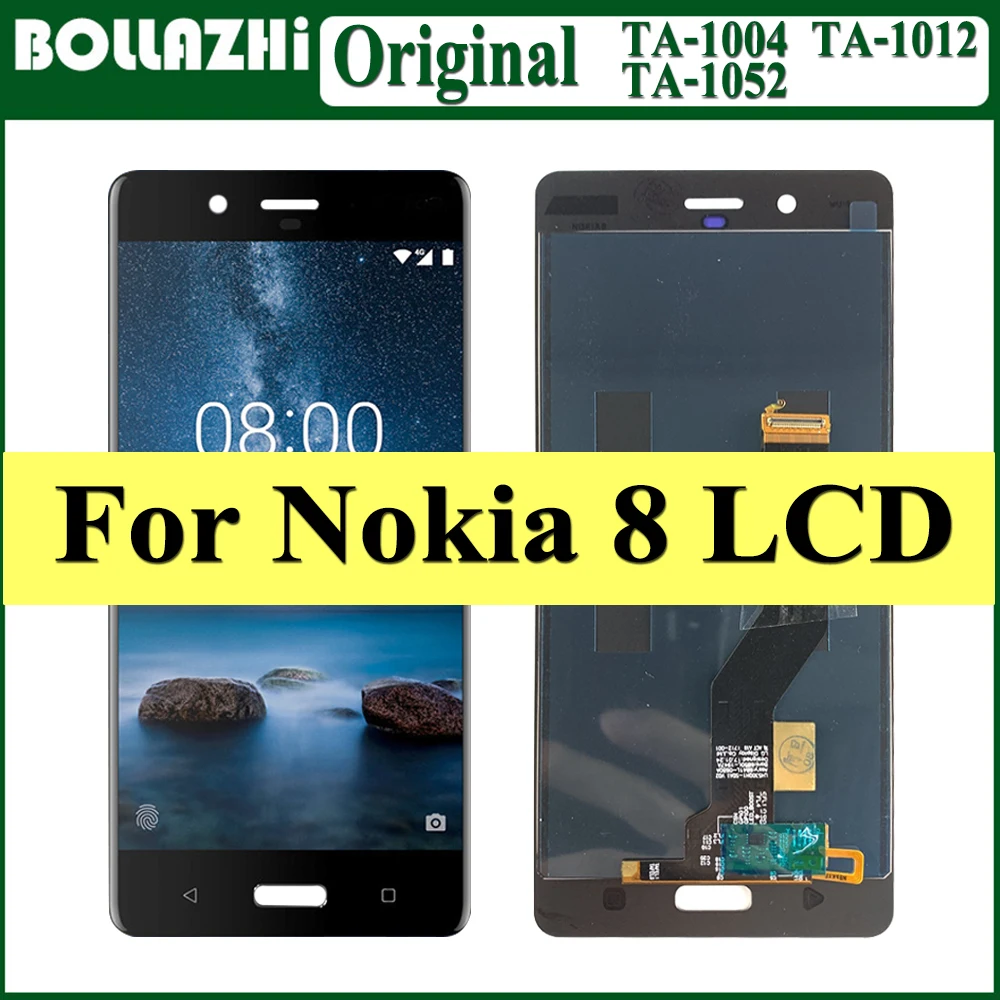 Original-LCD-For-Nokia-8-LCD-TA-1004-TA-1012-TA-1052-Display-Touch ...