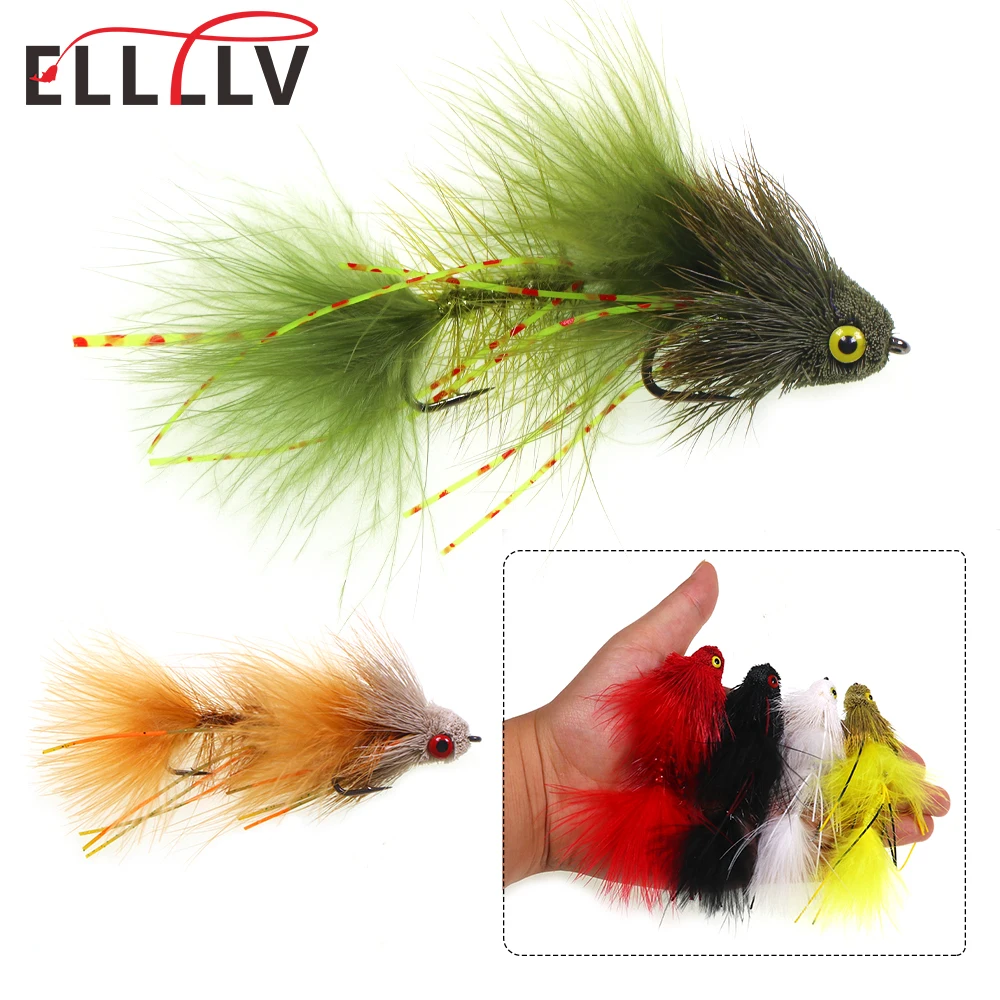 Ellllv-2-8-4-Saltwater-Fishing-Deer-Hair-Streamers-Big-Game-Articulated ...