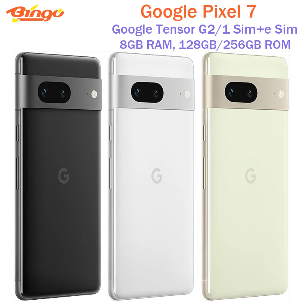 Google teléfono móvil Pixel 7 Original desbloqueado, 128GB/256 ROM, 5G ...