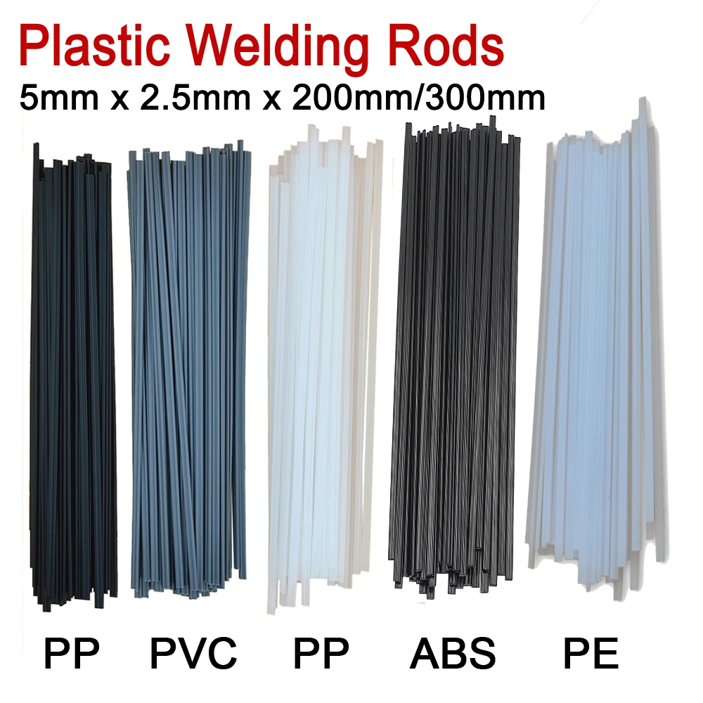Plastic Welding Rods Set 200mm ABS PP PVC PE Car Bumper Repair ...
