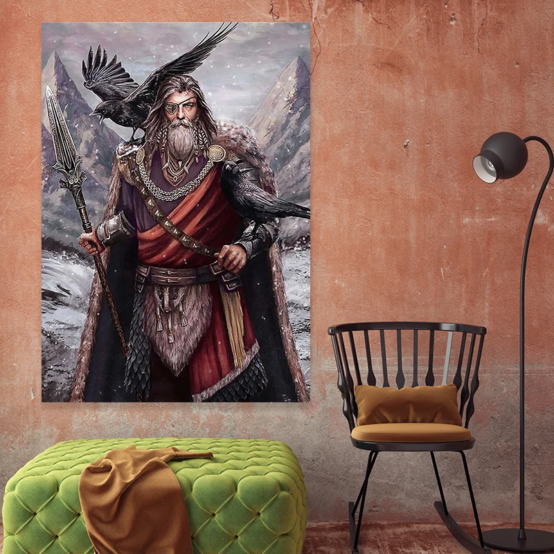 Viking Valhalla Painting