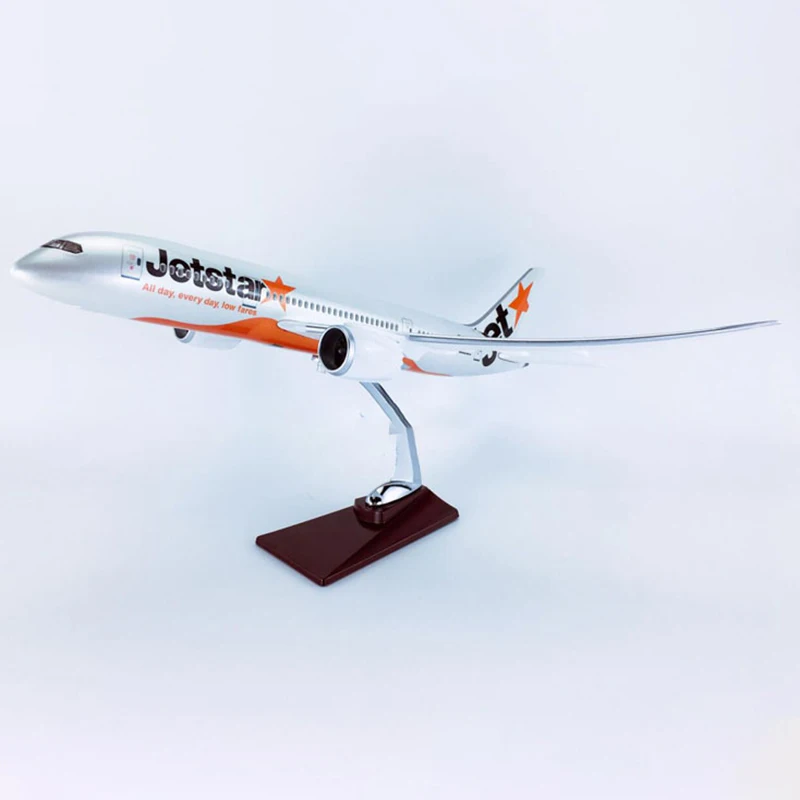43-Cm-1-130-Scale-Jetstar-Airlines-B787-8-ABS-Material-Simulation-Model ...