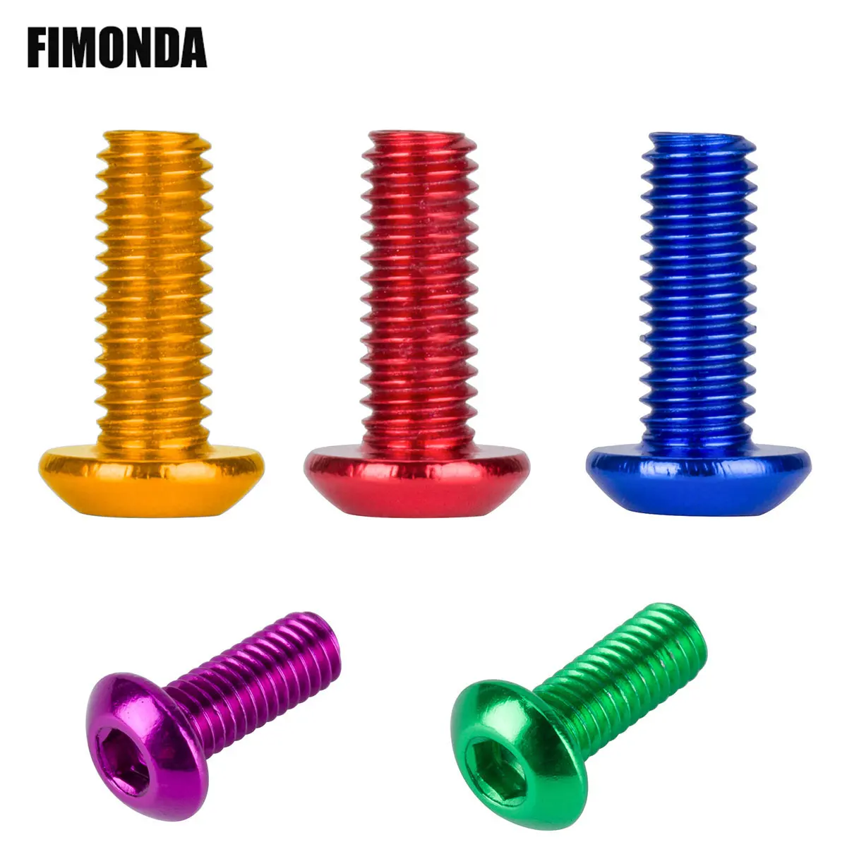 Aluminum-Colourful-M3-Round-Countersunk-Screw-8mm-10mm-for-RC-Crawler ...