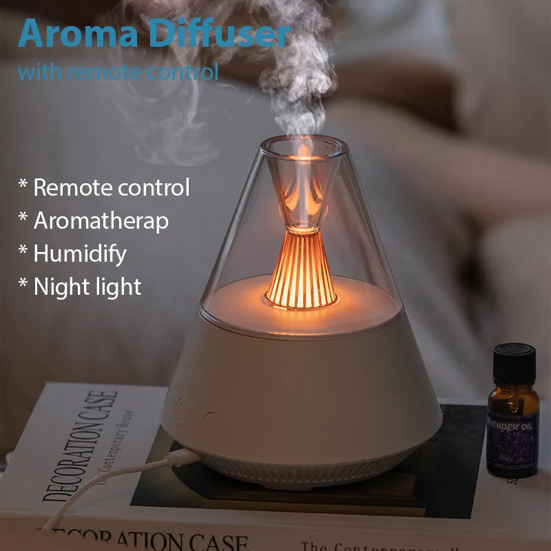 Volcanic-Aroma-Diffuser-Essential-Oil-Lamp-150ml-USB-Portable-Air ...