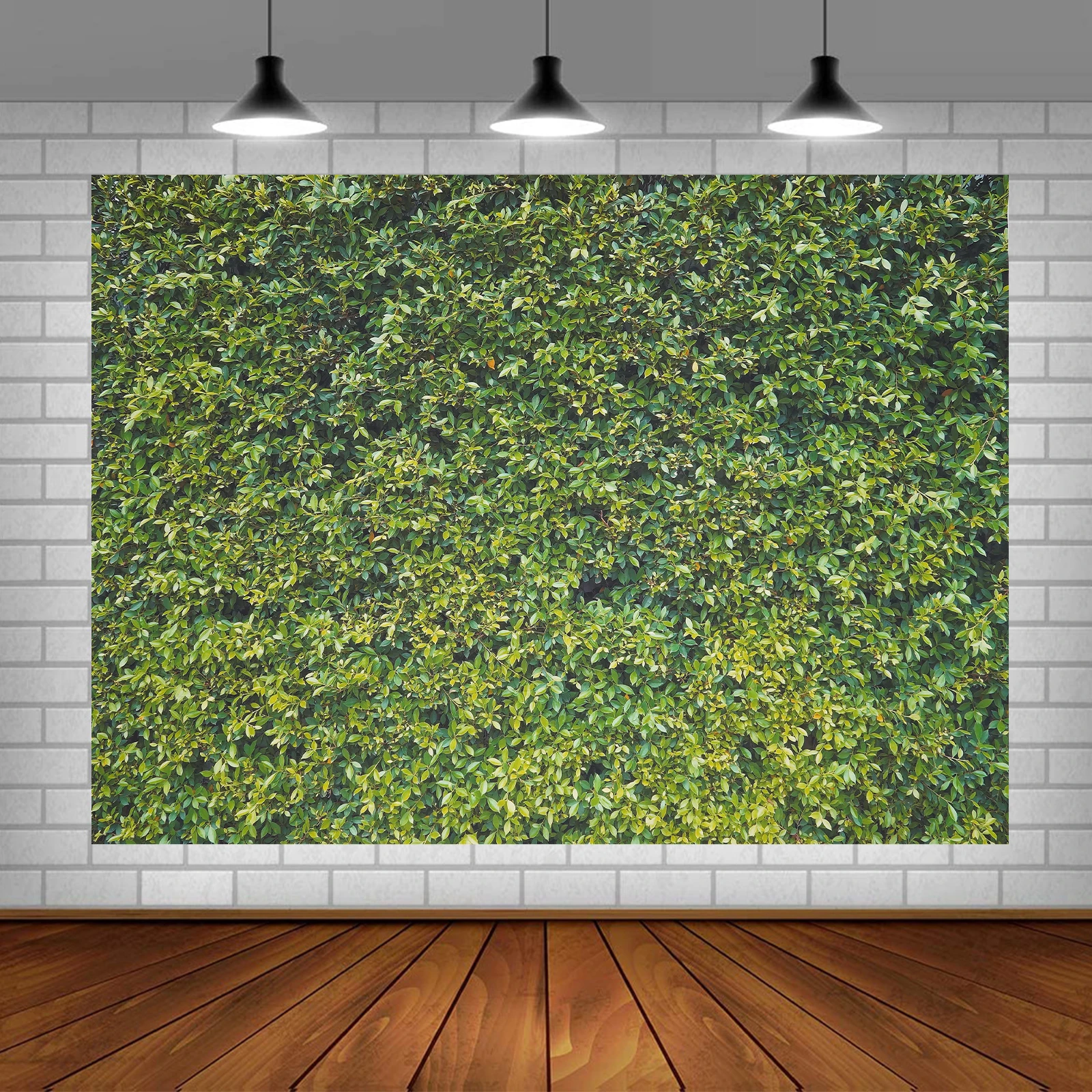 7x5FT-Green-Leaves-Backdrop-Jungle-Clear-Color-Foldable-Easy-To-Carry ...