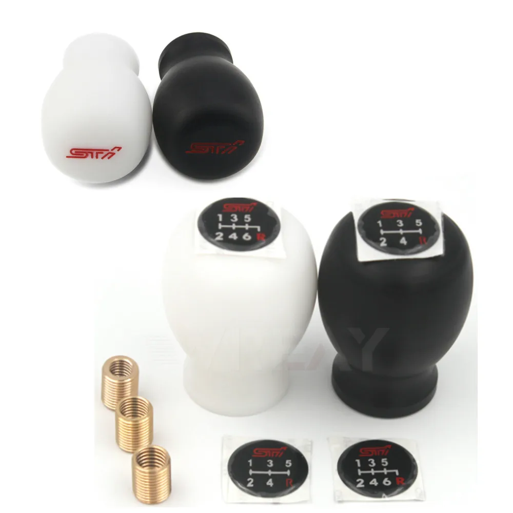 Universal-5-6-speed-Gear-Shift-Knob-JDM-Styling-For-Black-White-Racing ...