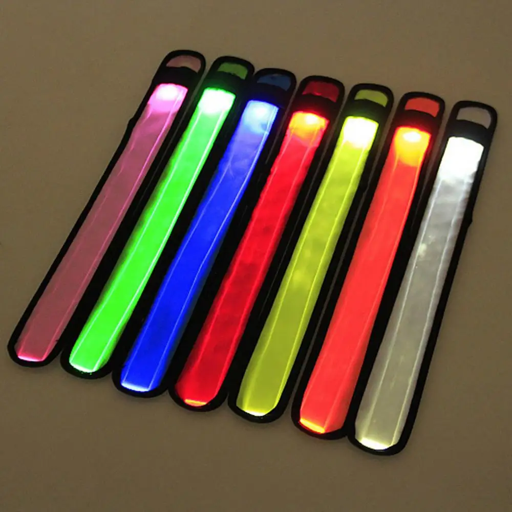 Party LED Bracelet Luminous Neon Light Bar Party Prop Wristband Night ...