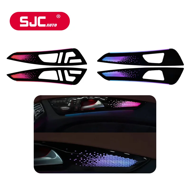 SJC High-Quality 64-LED Interior Ambient Light Kit for Mercedes Benz ...