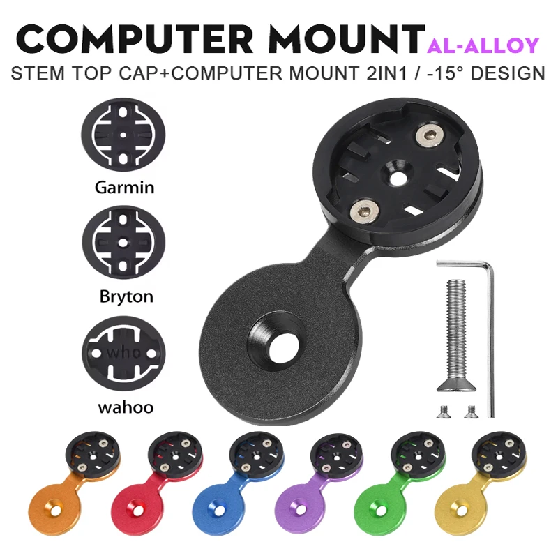 Bicycle Computer Mount For Garmin /Wahoo/Bryton/XOSS/IGPSPORT Handlebar ...