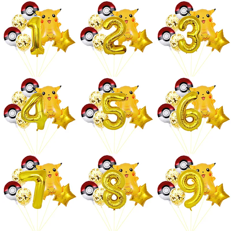 Pokemon-Theme-Balloon-Birthday-Decoration-Set-Pikachu-Number-Balloon-1 ...