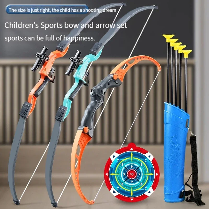 52cm-Bow-And-Arrow-Toy-Set-For-Children-Archery-Practice-Recurve ...