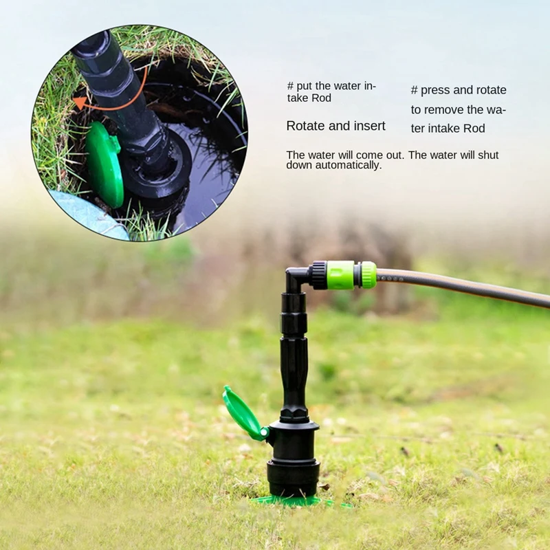 5Db/Tétel 1 Hüvelykes Műanyag Gyors Vízszelep Hím Szál Víz Szívószelep ...