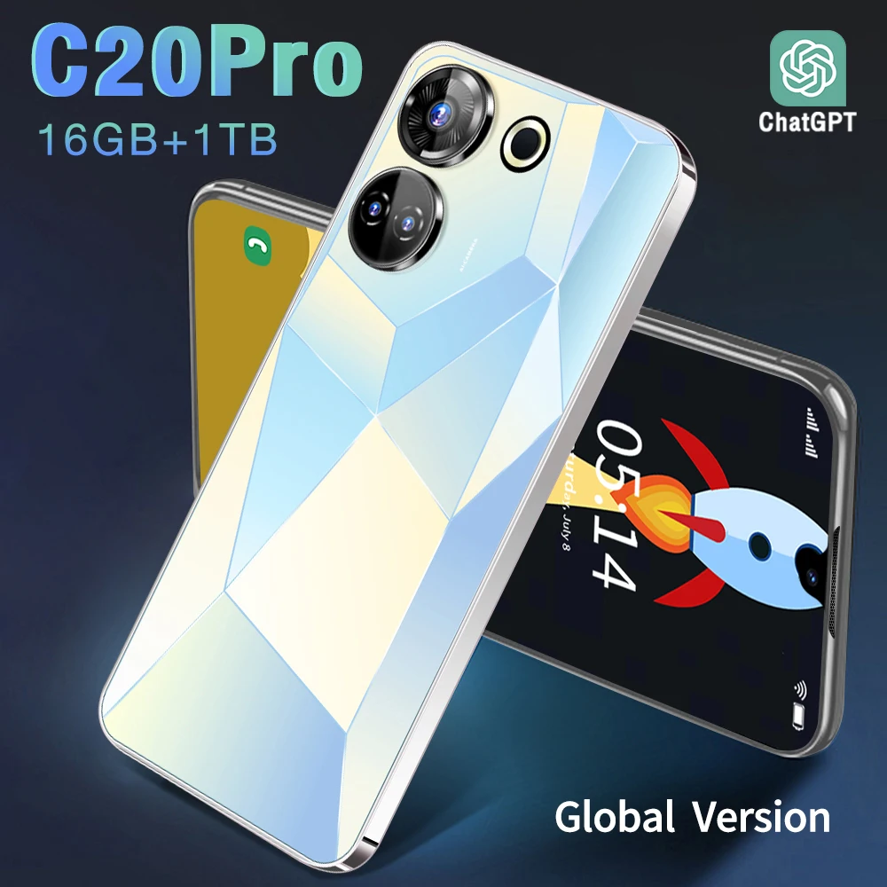 Smartphone-Global-Gaming-C20-Pro-Telem-veis-5G-6-8-HD-Android-13-16GB ...